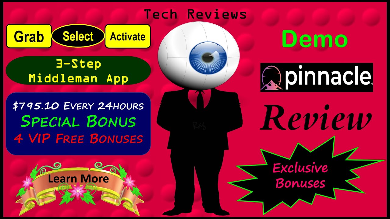 Pinnacle Review, Bonuses, Demo: 60-Second "Middleman" App Generates ...