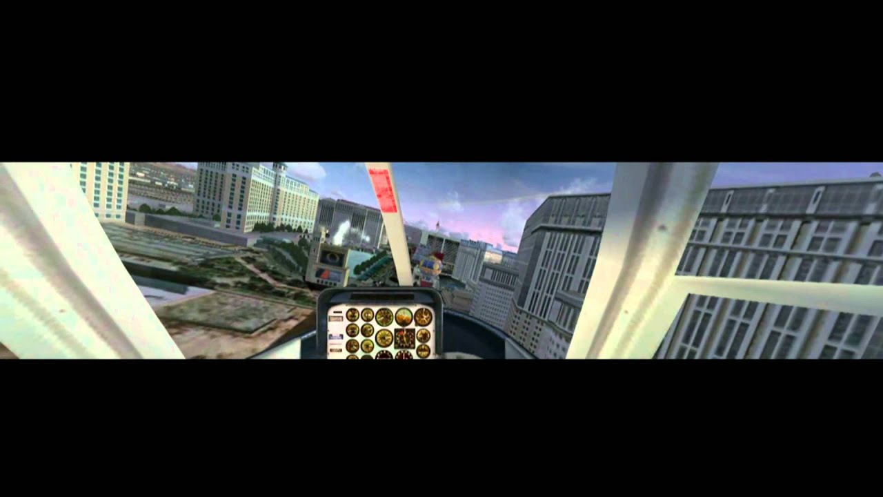 FSX Las Vegas w/ Triple Monitors 5040x1050, Trackir 5 and Ultra High ...