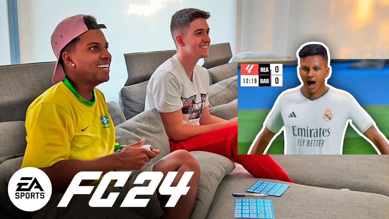 I Played FC24 with Rodrygo! - YouTube
