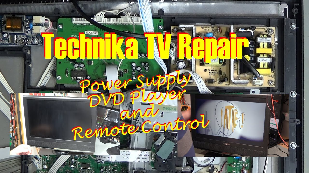 Technika TV DVD and Remote Repair #0105 - YouTube