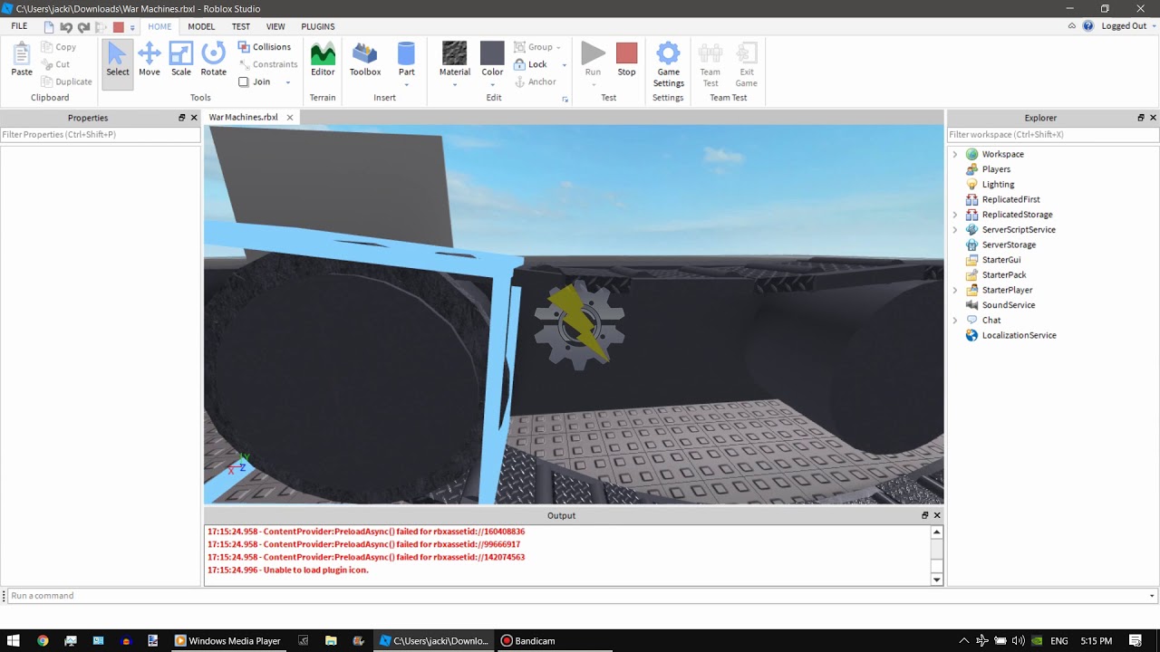 ROBLOX Studio - Tank Tracks Testing - YouTube