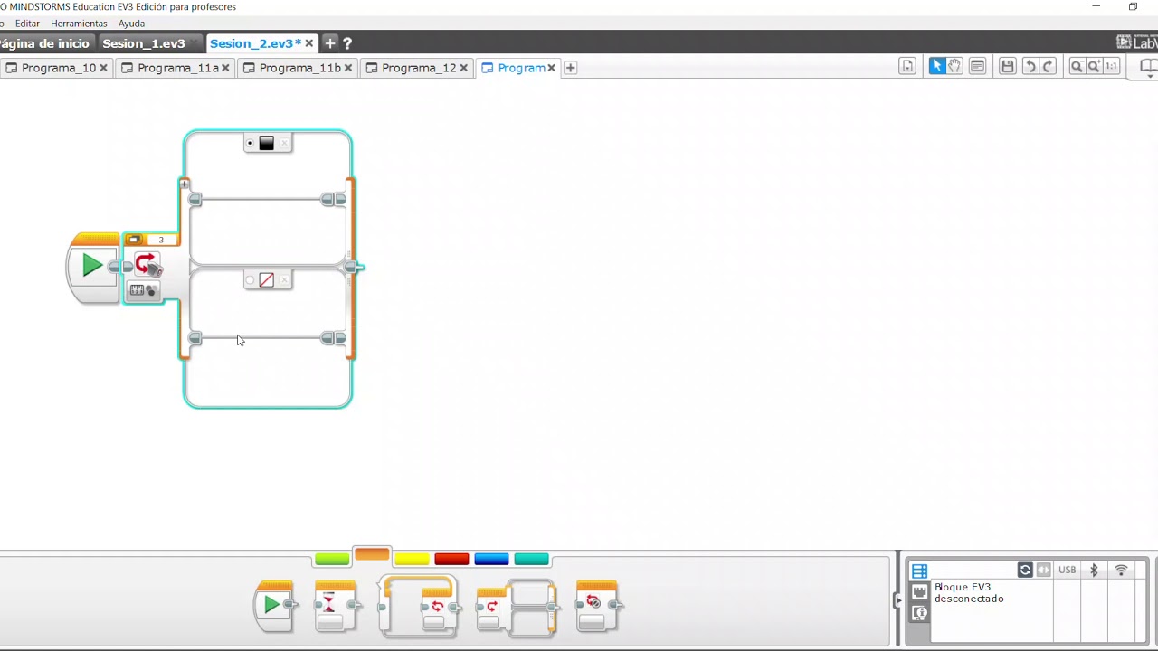 Bloque bucle y switch - YouTube