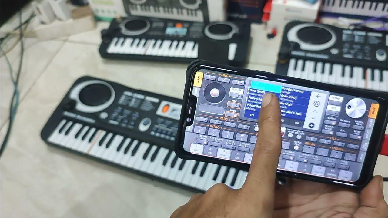 Cara menghubungkan Piano Oprek ke aplikasi ORG - YouTube