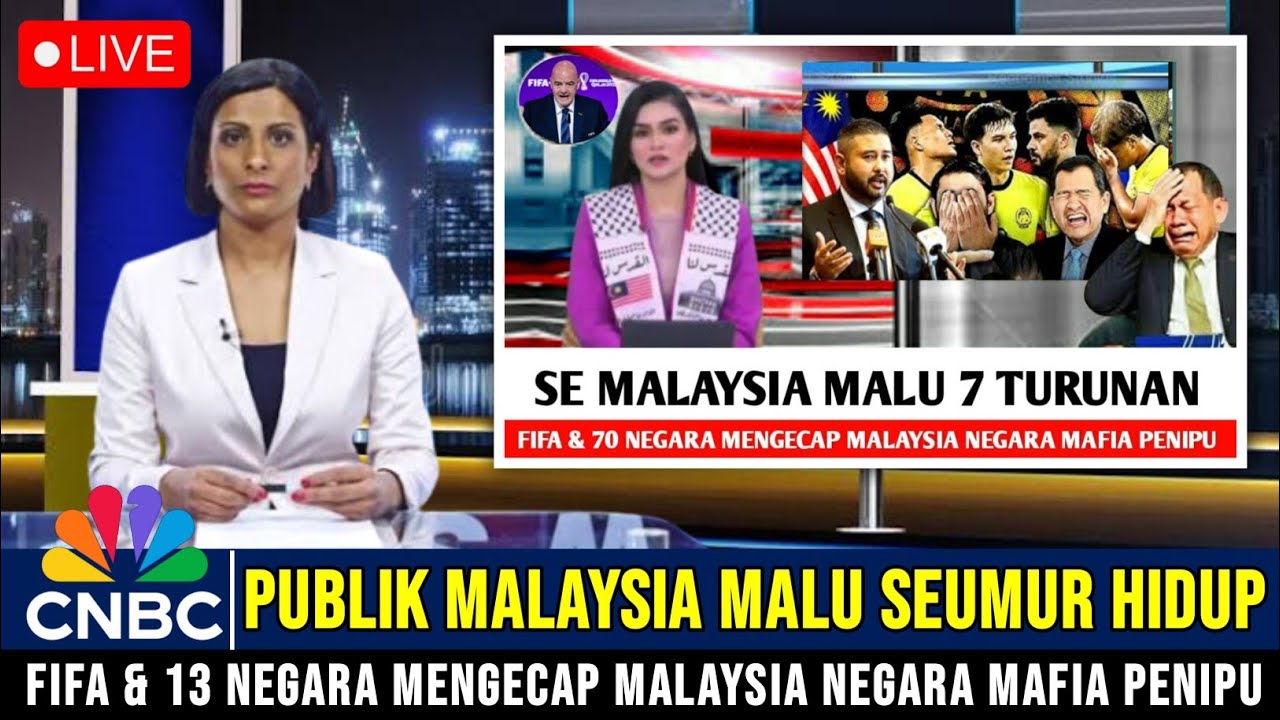 LANGSUNG VIRAL! FIFA & 13 NEGARA MENGECAP MALAYSIA NEGARA MAFIA PENIPU ...