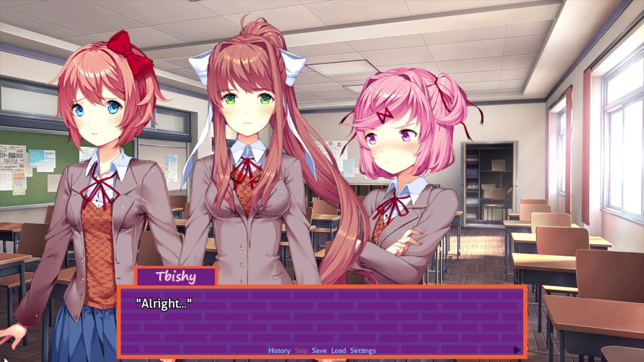 Sayori Discovers MC's Secret Love (DDLC MOD Our Castle Walls ) Part 11 ...