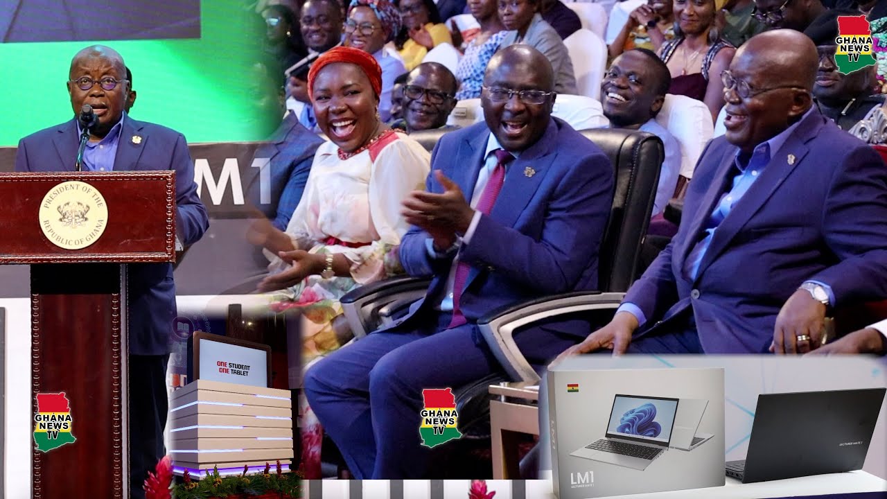 Watch how Prez Akufo Addo & Vice Bawumia unveil the new Ghana Smart ...
