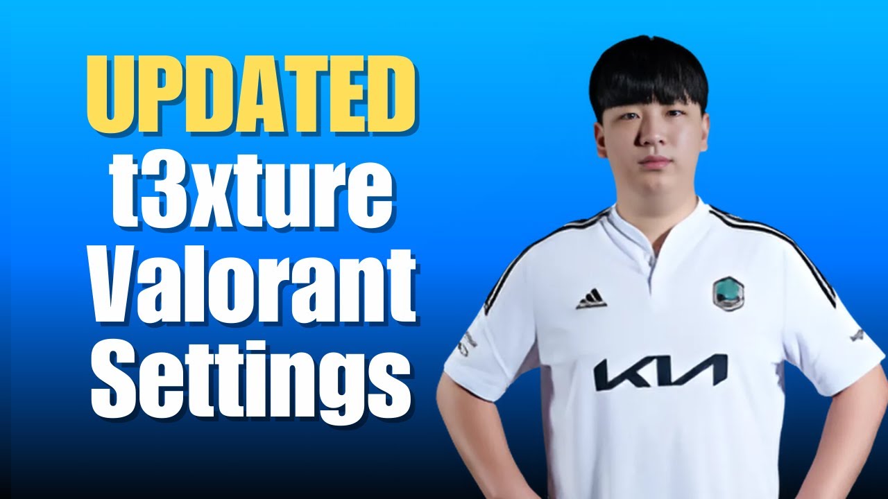 UPDATED t3xture Valorant Settings - YouTube