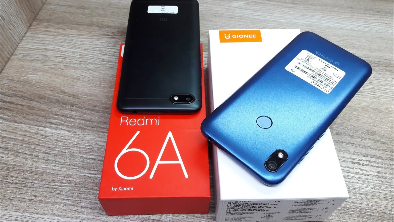 Gionee F9 vs Redmi 6a - Which Should You Buy ? - YouTube