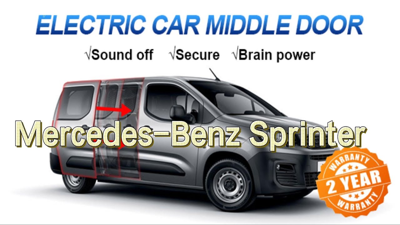 Electric side sliding door | Mercedes Benz Sprinter Electric Sliding ...