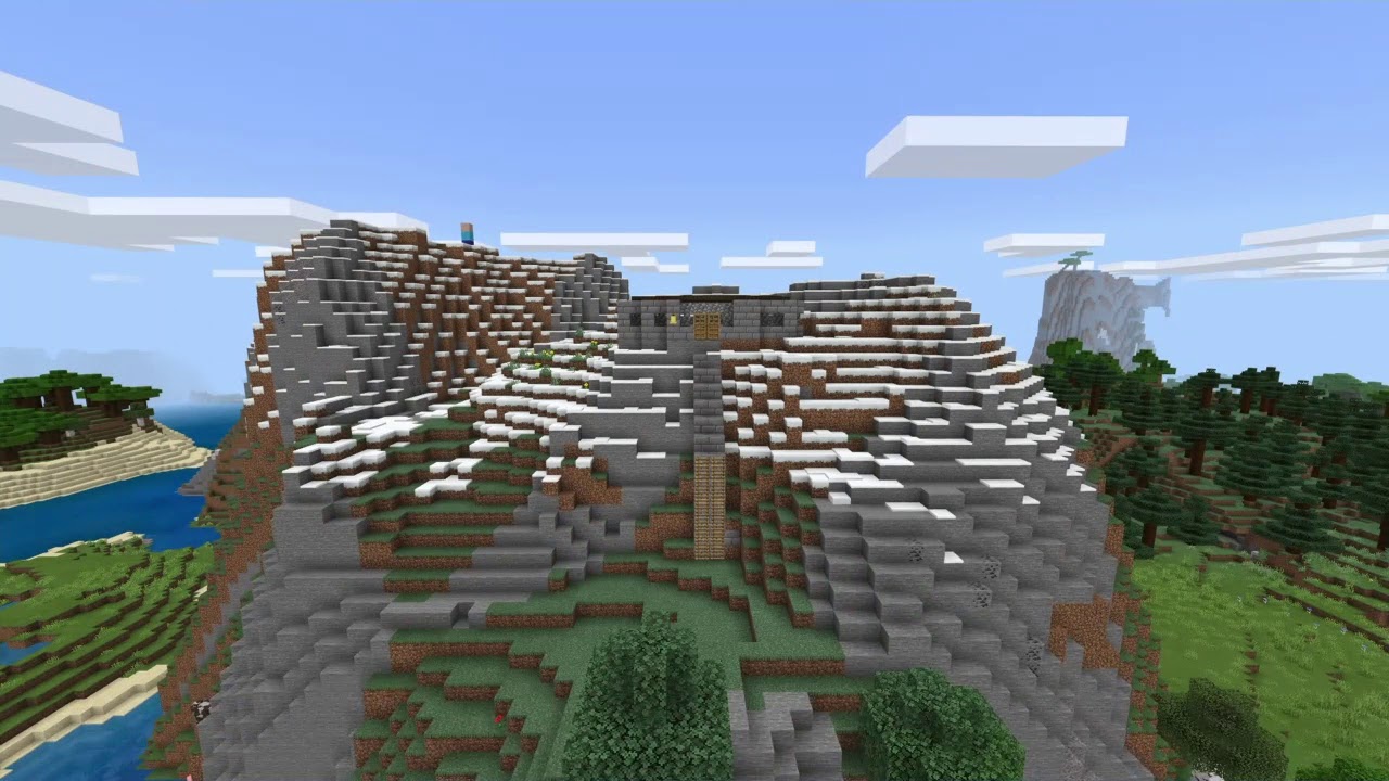 el pueblo de la serie minecraft - YouTube