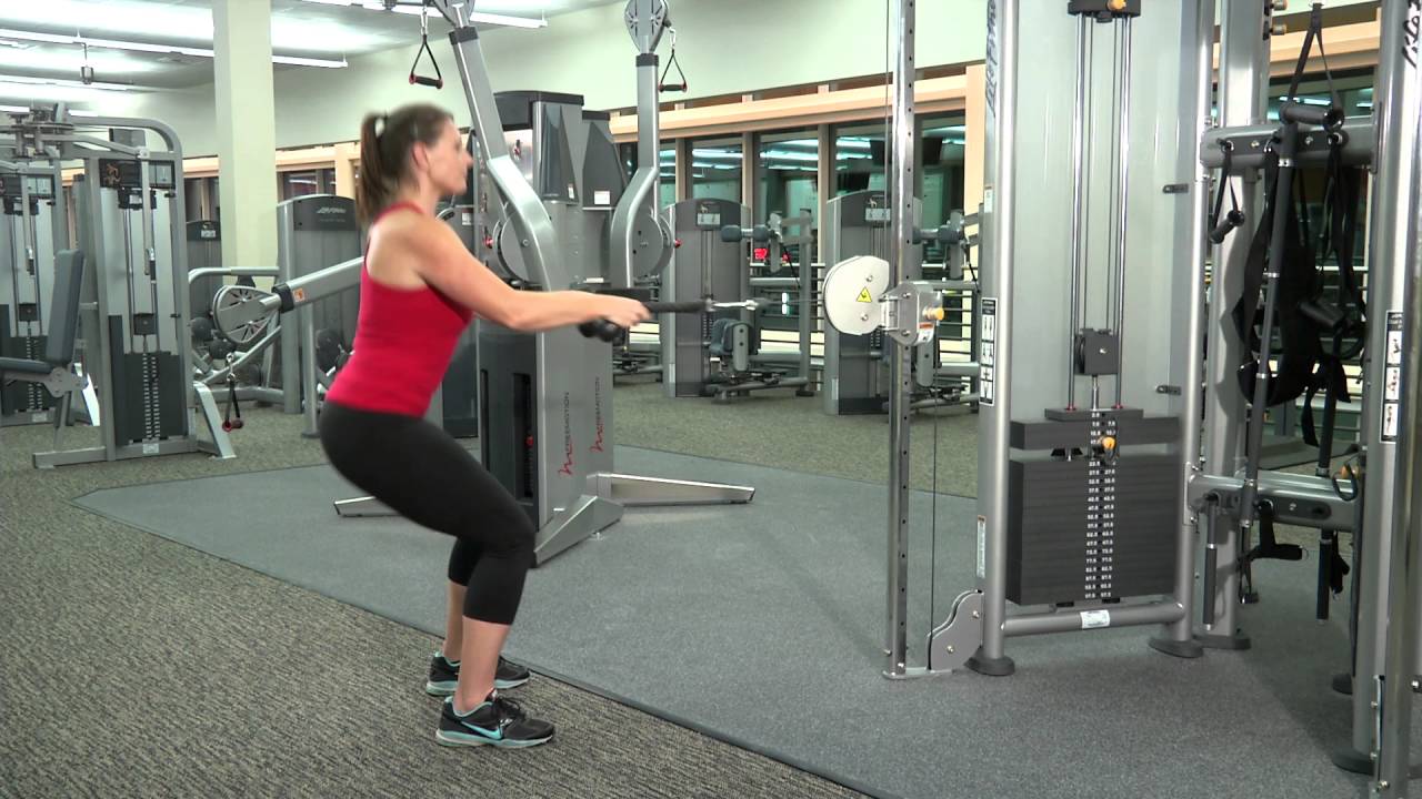City Sports Club - Cable Squat Row - YouTube