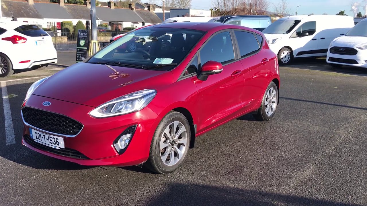 201T1536 Ford Fiesta 1.1 Trend Connected, Ruby Red - YouTube