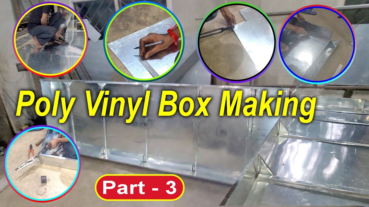 Poly Vinyl Light Box Making | Light Box | Making Boxs - YouTube