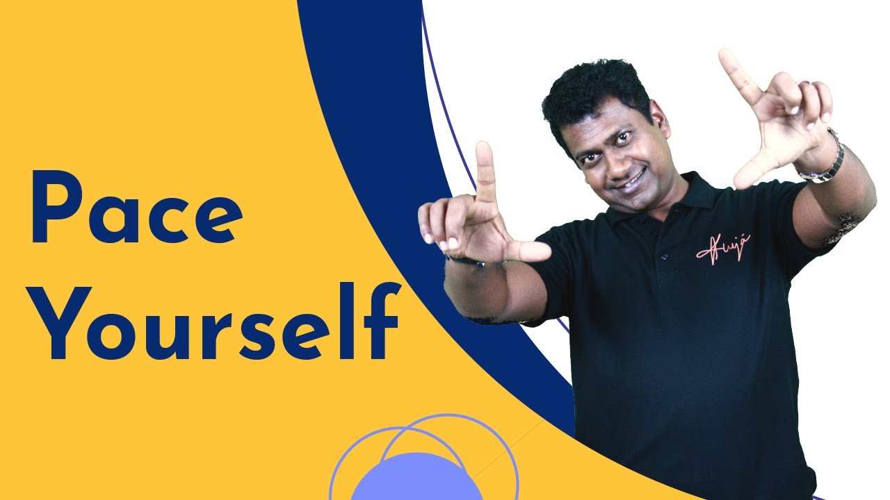 It's time to pace yourself - YouTube