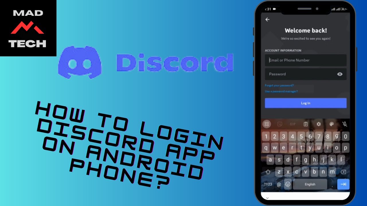How to Login Discord App on Android Phone? - YouTube