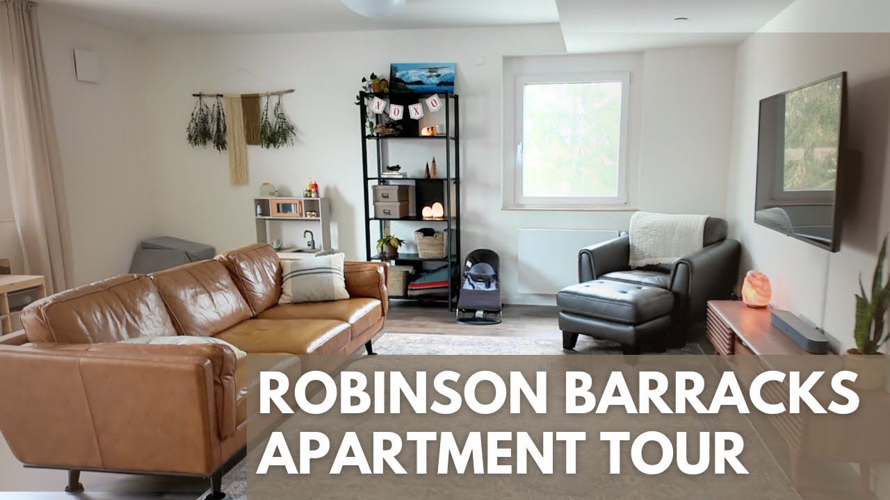 Robinson Barracks Apartment Tour! Living on base in Stuttgart, Germany ...
