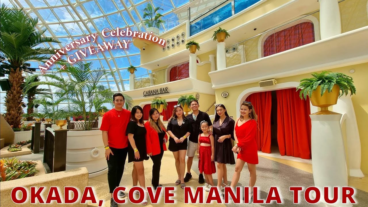 OKADA COVE MANILA TOUR & REVIEW | Anniversary Celebration + GIVEAWAY ...