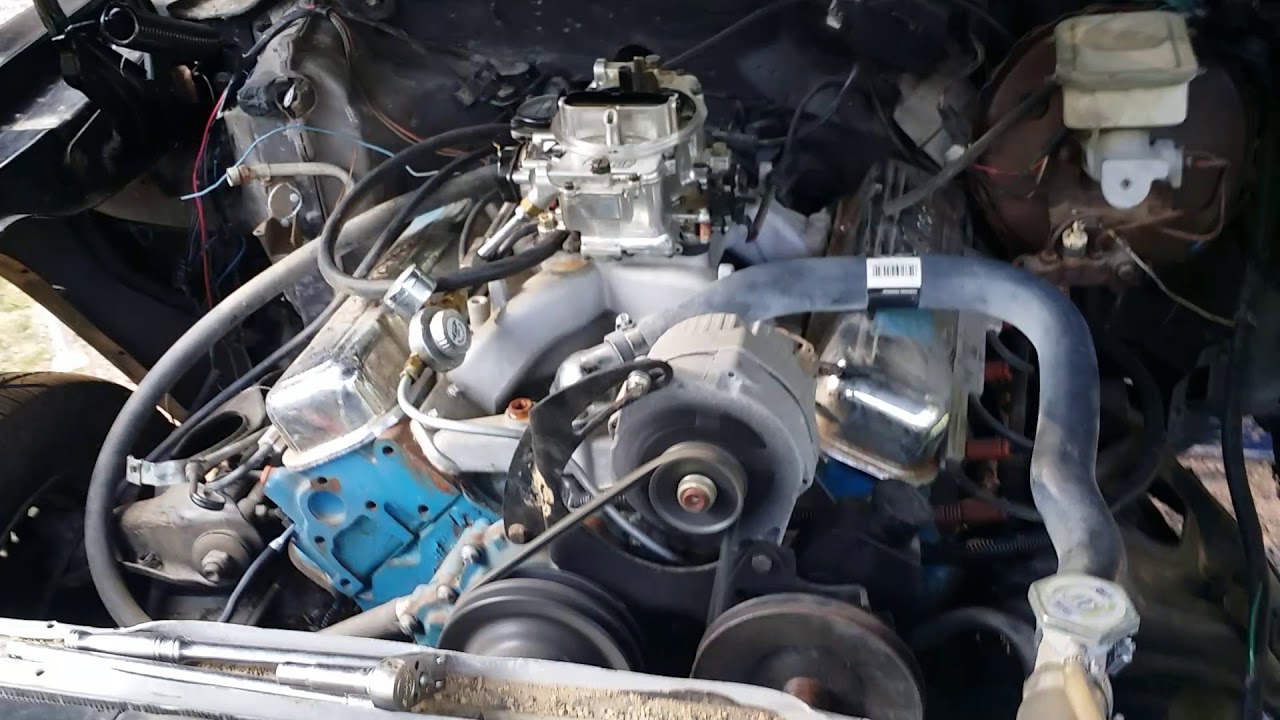 My 81 Trans am first start up - YouTube