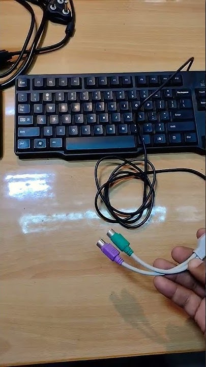 How To Connect PS2 Keyboard To USB Port || পুরানো PS2 কানেক্টর কীবোর্ড ...