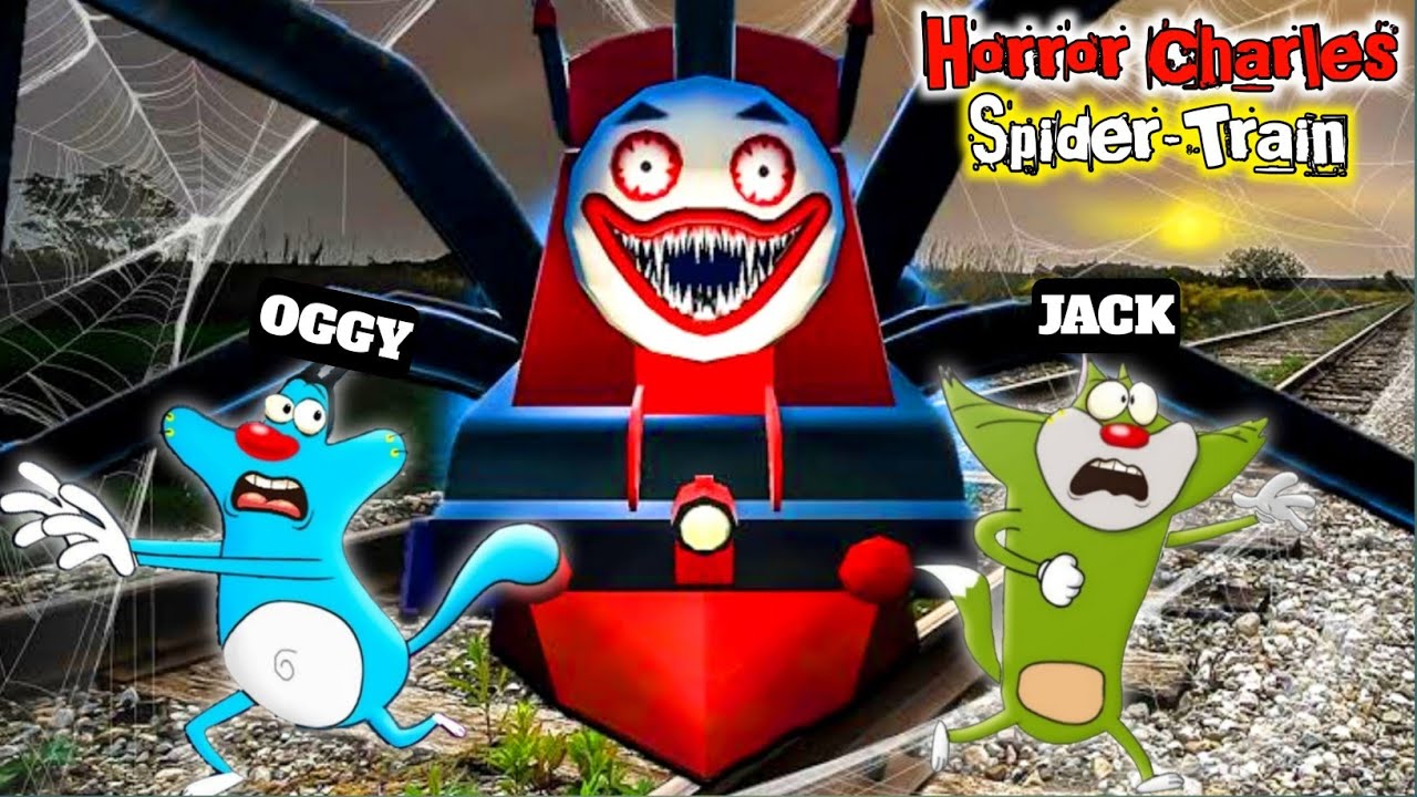 Best Horror Charles Spider-Train Mobile Game With Oggy and Jack Voice ...