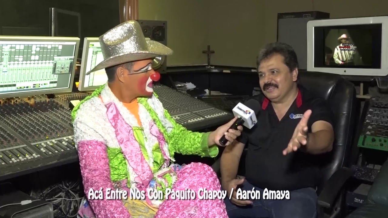 Aca Entre Nos Con Paquito Chapoy Aarón Amaya 1 Redes - YouTube