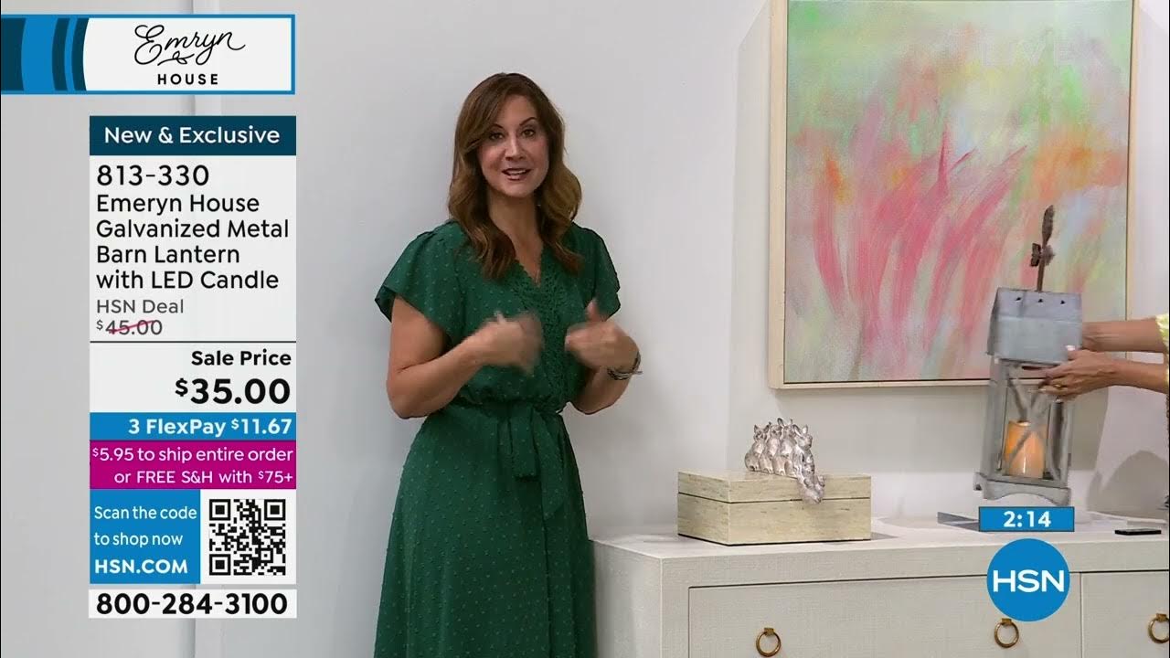 HSN | Emryn House - Farmhouse Decor & Textiles 03.17.2023 - 04 PM - YouTube