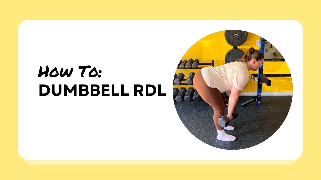 DUMBBELL RDL - YouTube