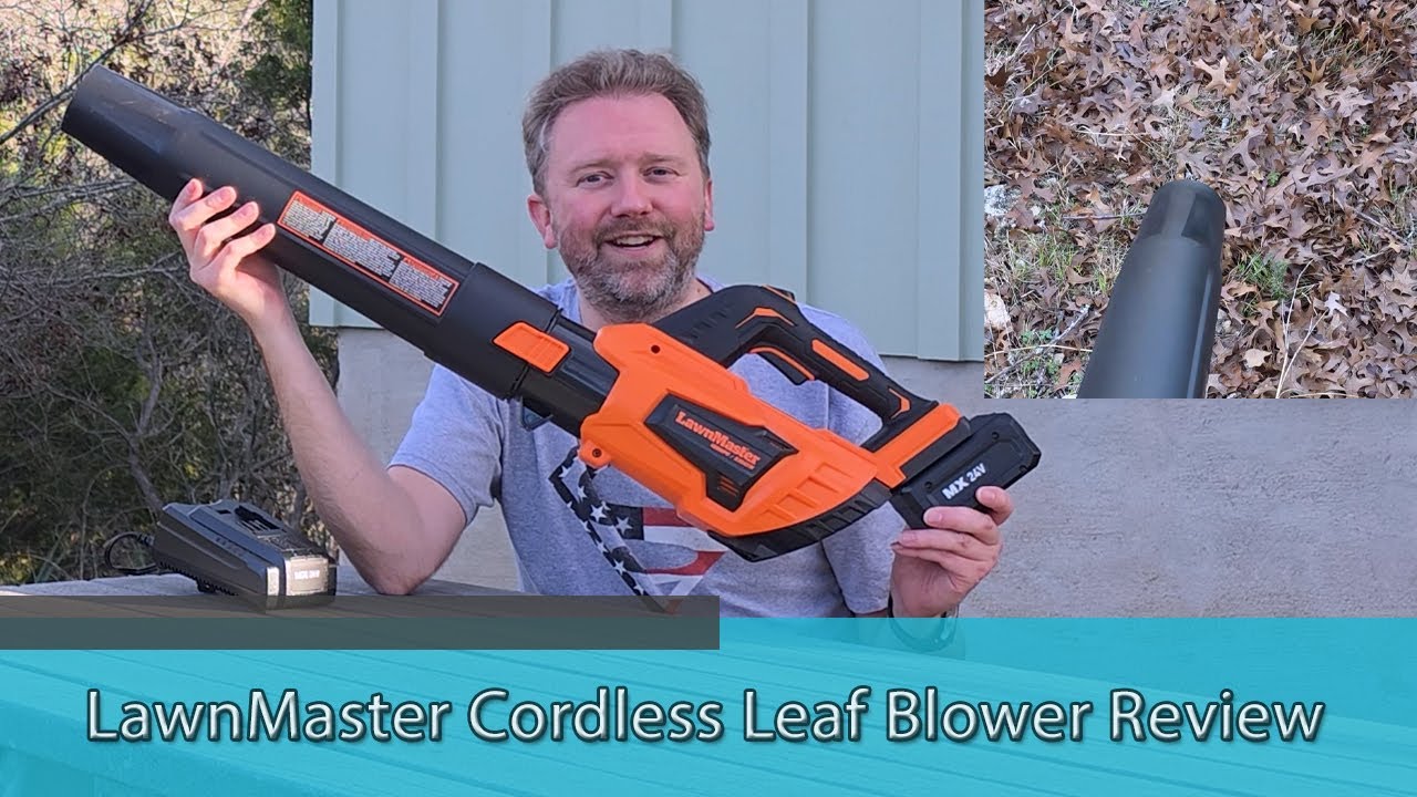 LawnMaster Cordless Leaf Blower Review – Powerful, Lightweight & Budget ...