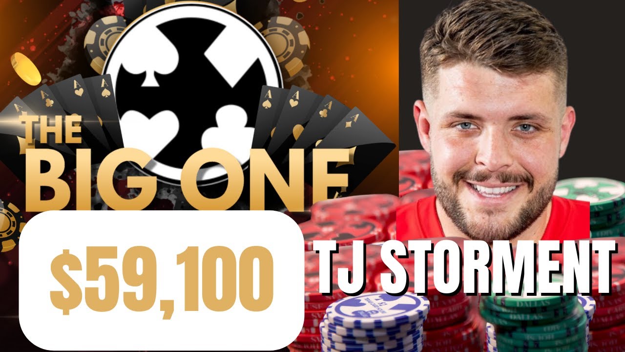 $59,100 BIG ONE Tournament Final Table w/TJ Storment | TCH LIVE Dallas ...