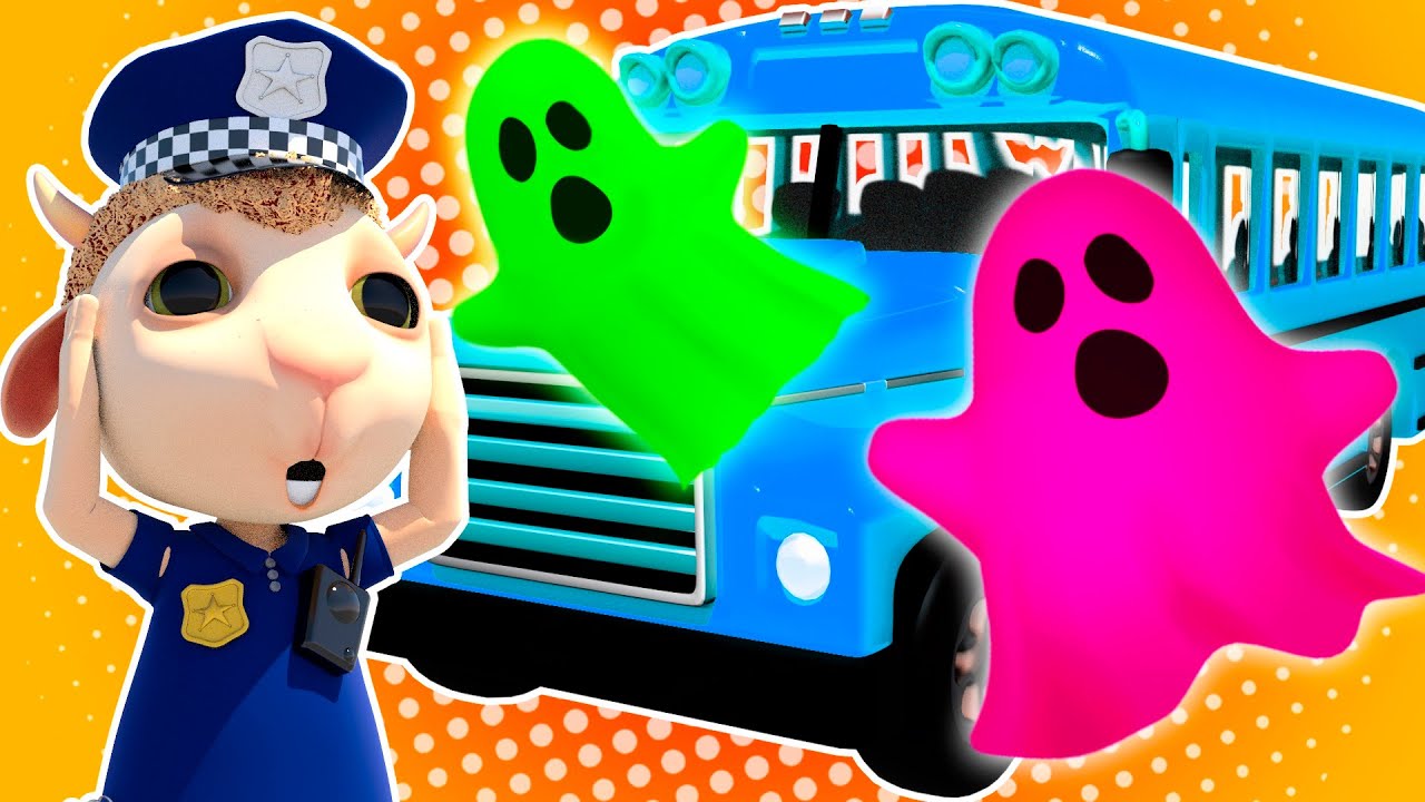 Ghosts on the Bus | Cartoon for Kids | Dolly and Friends - YouTube