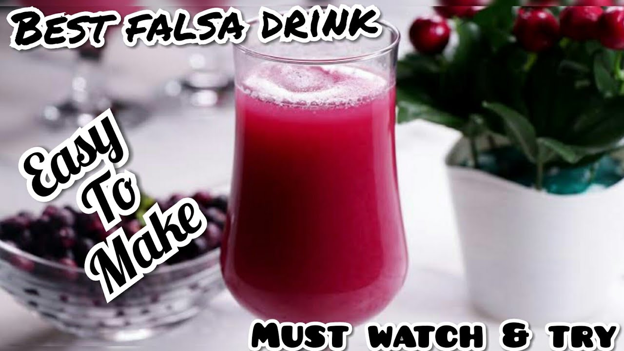 How To Make Falsa Drink / Juice | Full Falsa Recipe - YouTube