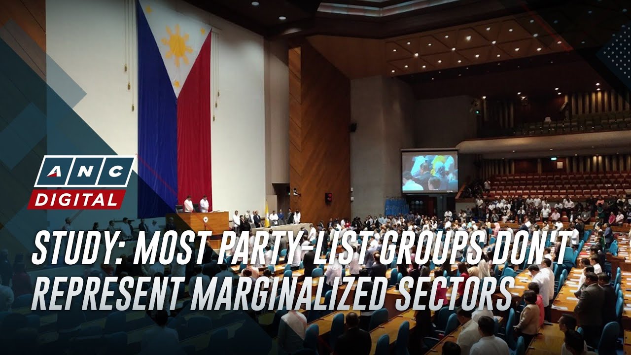 Study: Most party-list groups don't represent marginalized sectors ...