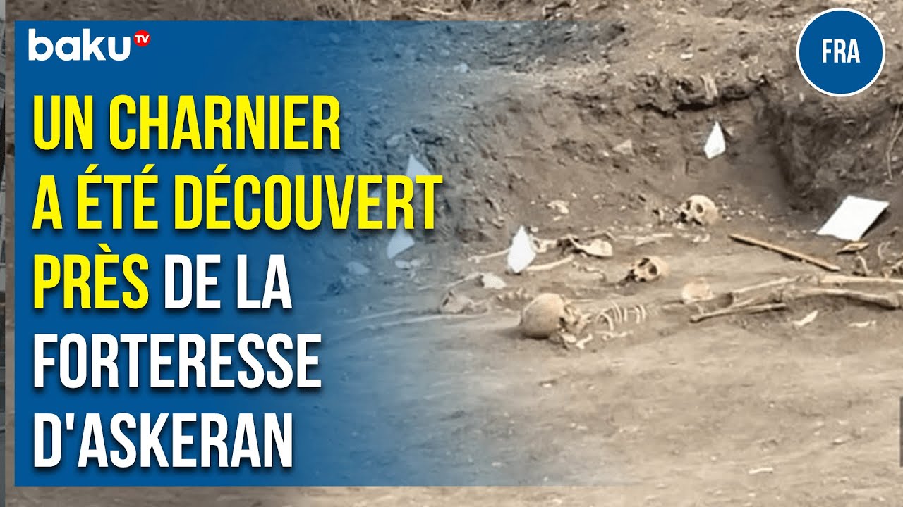 Lors des fouilles, un charnier a été découvert près de la forteresse d ...