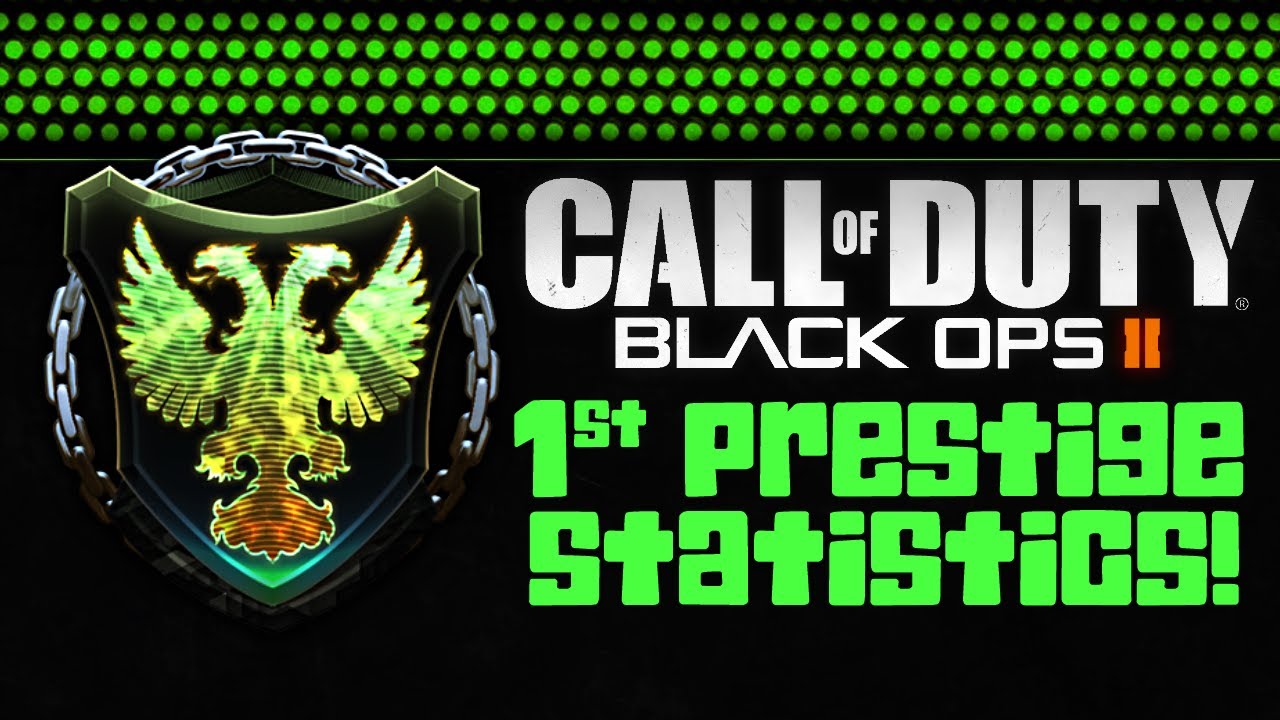 BO2: 1st Prestige STATS! (Road to Commander Update) - YouTube