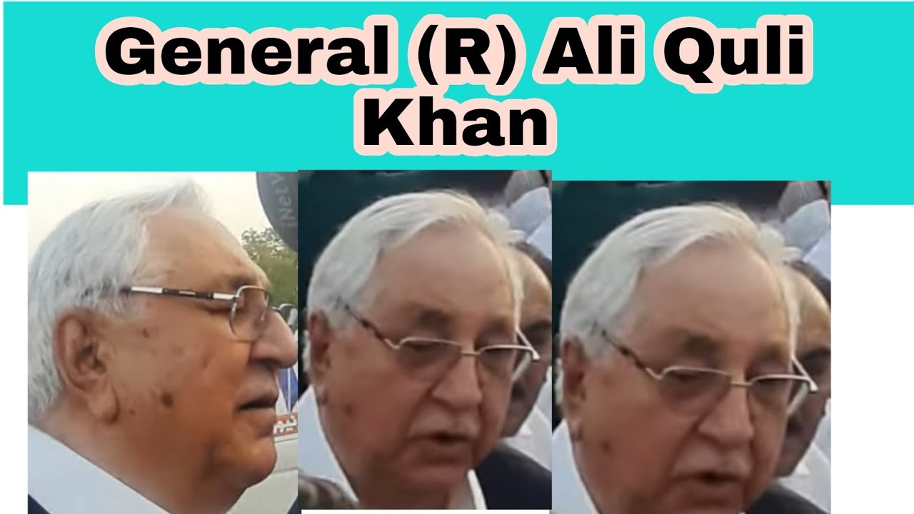 General(r) Ali Kuli Khan is coming for press conference along with ...