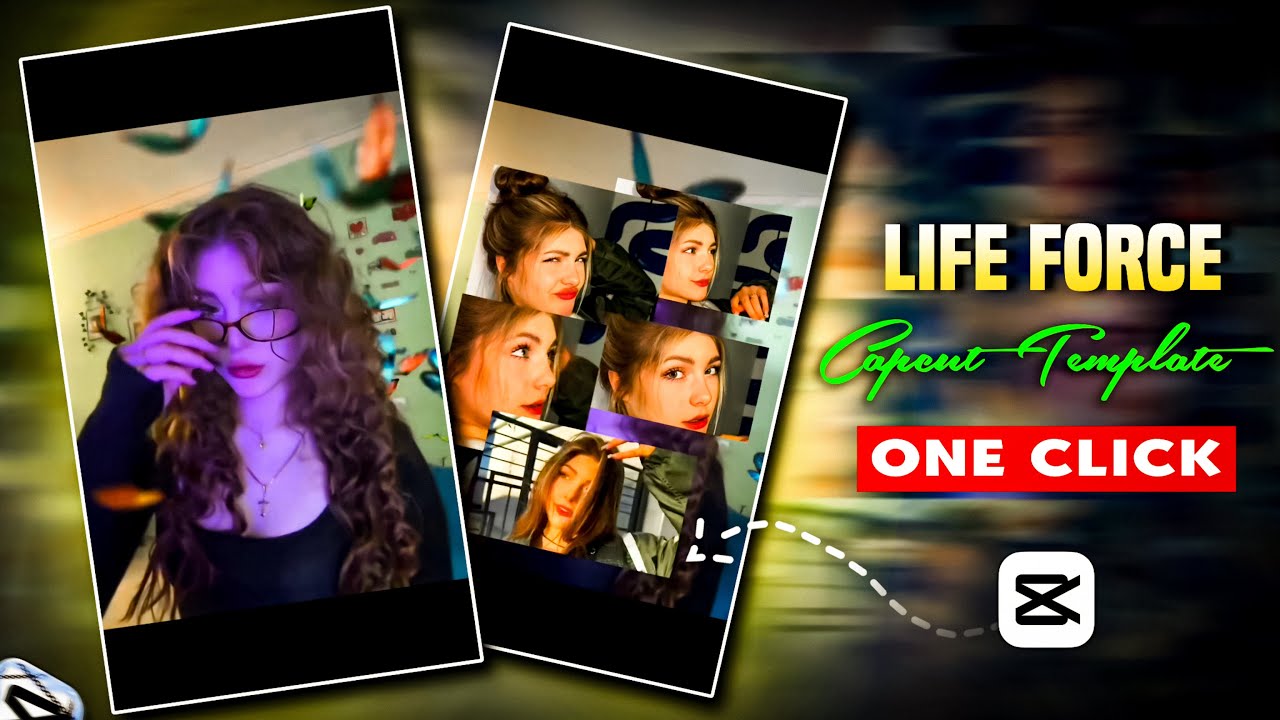 Life Force Reels Editing In Capcut | Life Force Capcut Template | New Capcut Template - YouTube