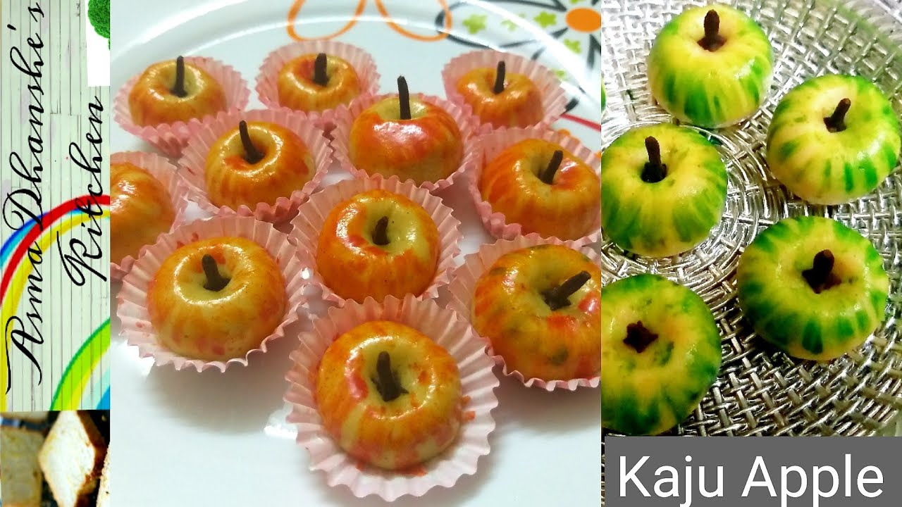 Kaju Apple/ Kaju Katli Apple/ Diwali Sweet- Asma Dhanshe's Kitchen ...