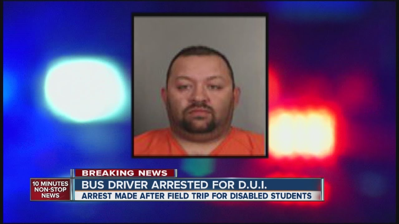 School bus driver arrested for DUI - YouTube