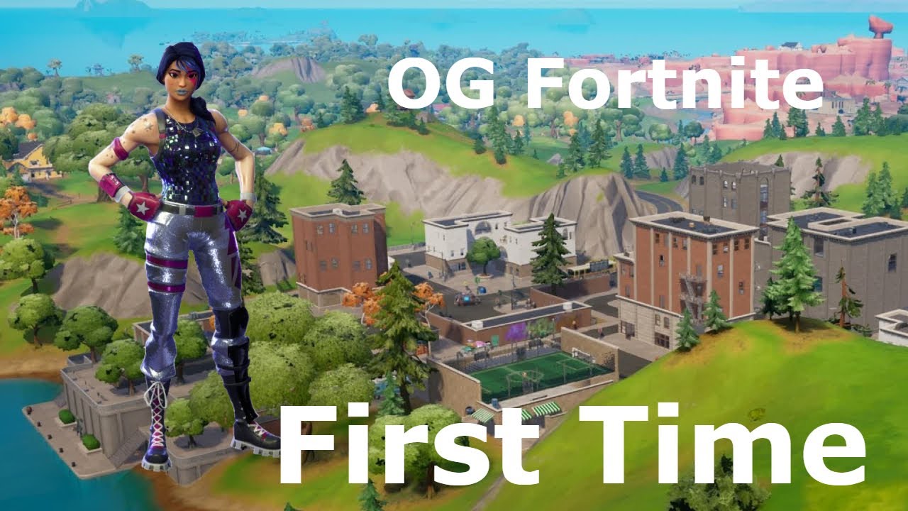 I Played Fortnite OG For The First Time - YouTube