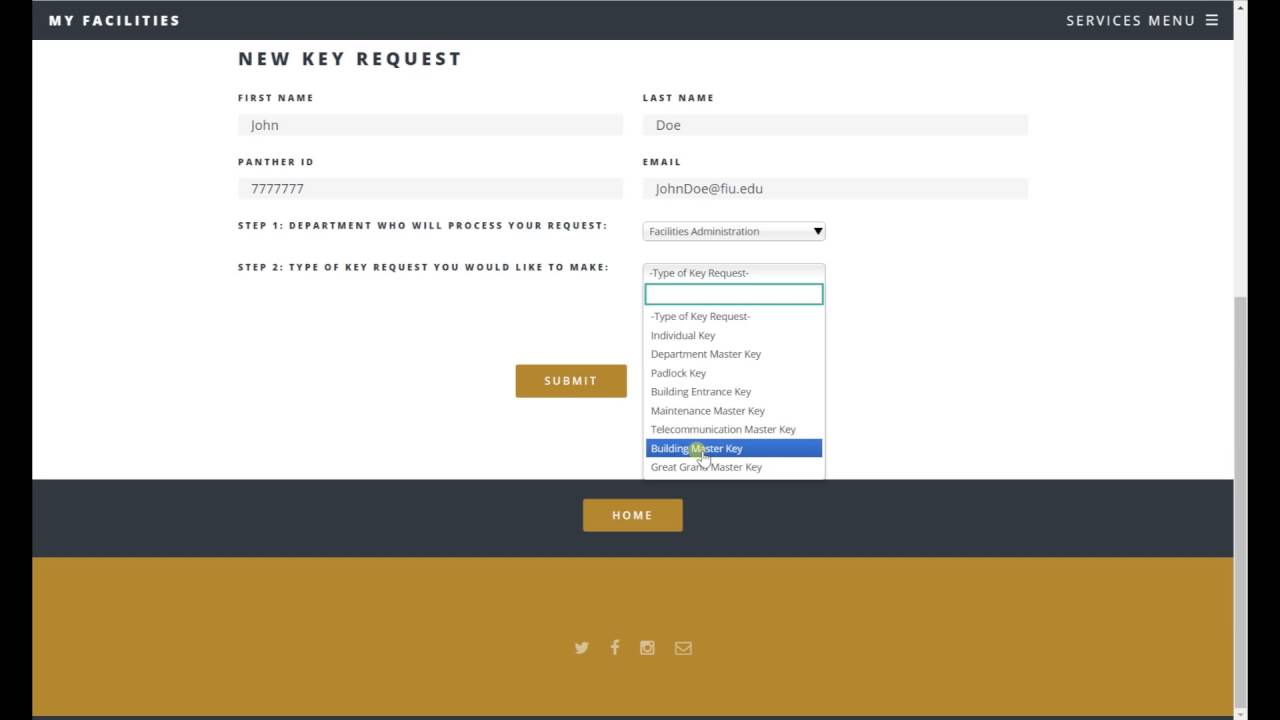 New Key Requests Tutorial - YouTube