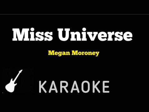 Megan Moroney - Miss Universe | Karaoke Guitar Instrumental - YouTube