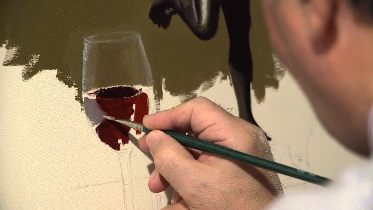 Nicodemo Napoleone - Lezioni di Pittura - YouTube