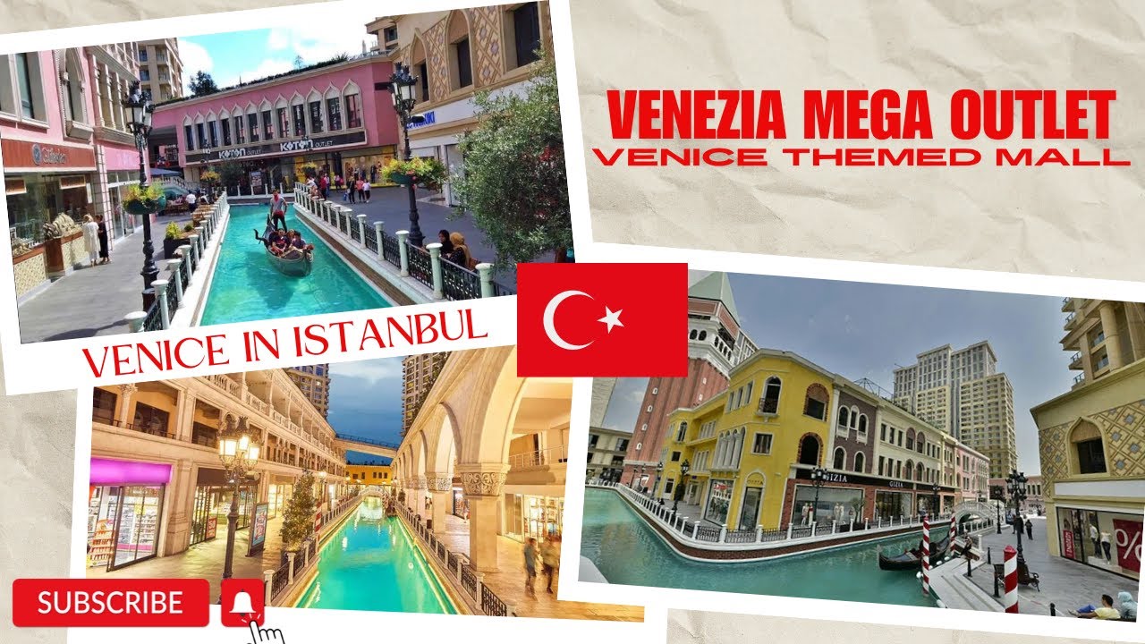 WE WENT TO VENICE THEMED MALL IN ISTANBUL | VENEZIA MEGA OUTLET MALL ...