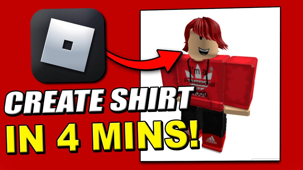 How To Create a T-Shirt On Roblox (STEP-BY-STEP!) - YouTube
