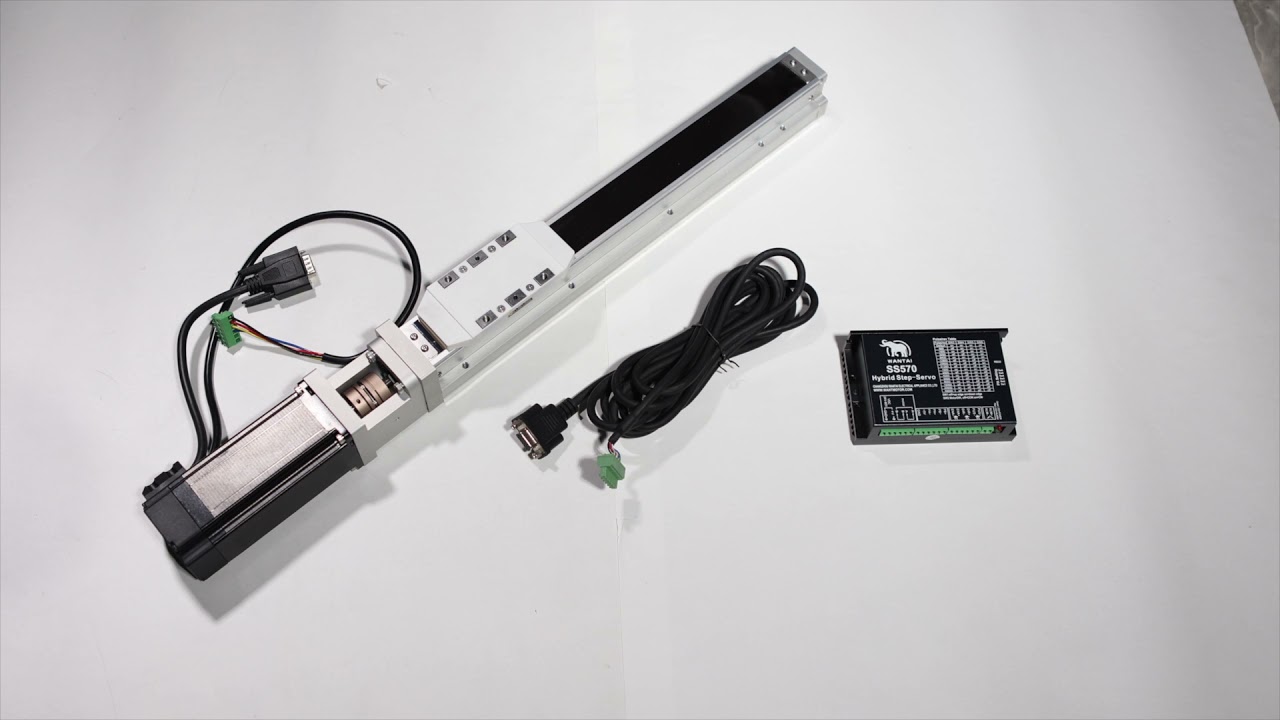 Wantai Linear Sliders, Servo motor & Servo Driver SS570 & Linear ...