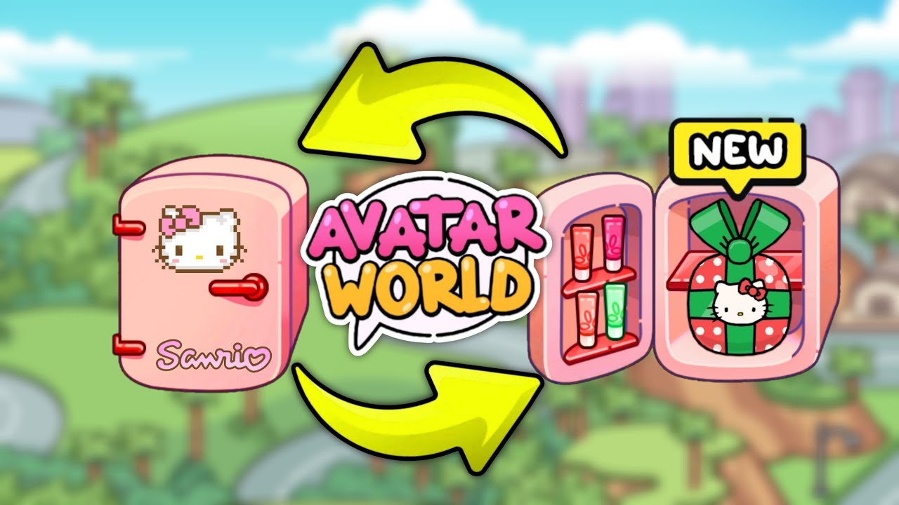 UNLOCKED! 😻 NEW AESTHETIC FRIDGE IN AVATAR WORLD! - YouTube