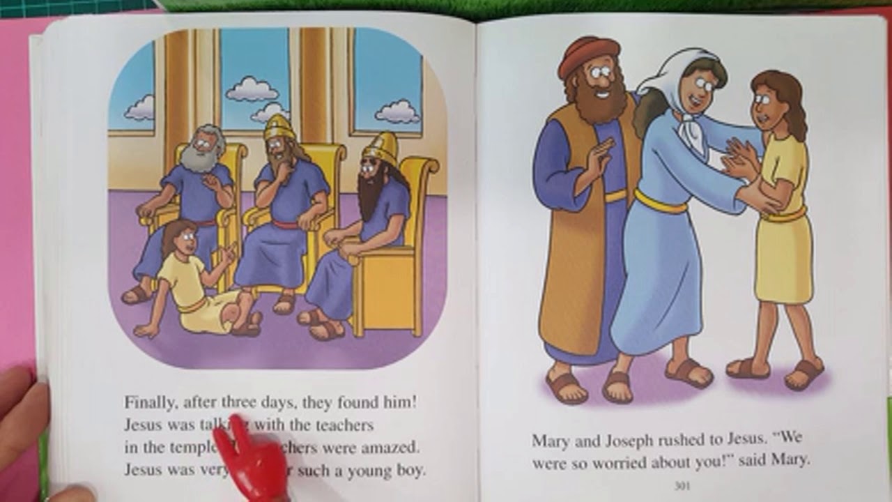 55. Jesus Is Lost! - The Beginner's Bible Read-Along - YouTube