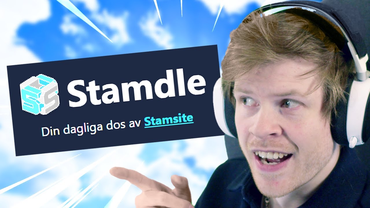 STAMSITE spelet! Hur bra vet DU om mina videos? - YouTube