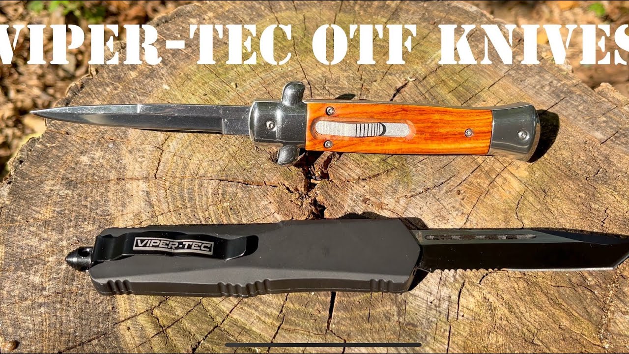 Viper-Tec OTF Knives (overview) - YouTube