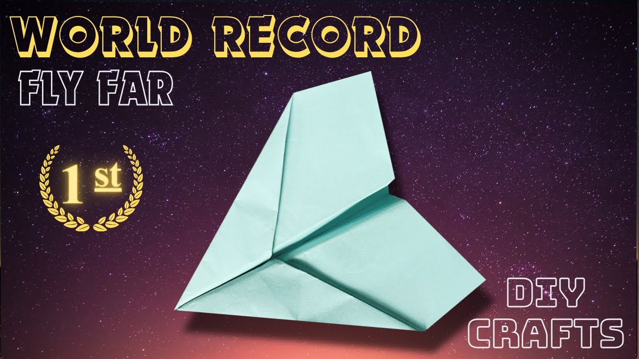 Flight Made Easy: Origami Airplane Mastery Techniques - YouTube